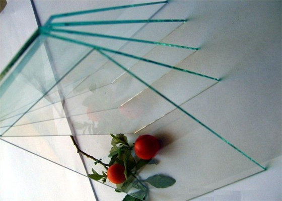 Flexible Size Clear Toughened Float Glass Smooth / Flat Surface With Good Vision