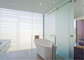 Sandblasted Frosted Glass Sheets 8mm Thickness Interior Acid Etched Doors Glass