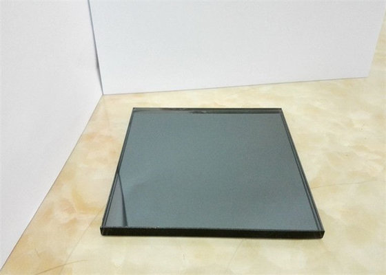 High Light Transmittance Euro Grey Tinted Glass Size Customized For Mirror Making