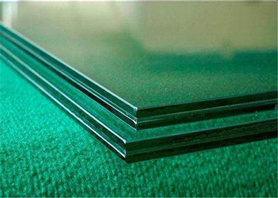 6.38mm Thickness Tinted PVB Laminated Safety Glass For Building Material