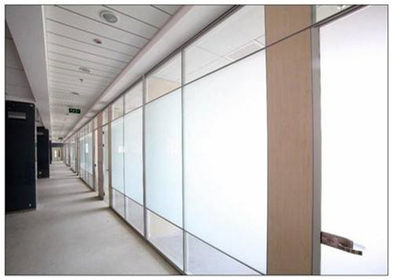 Translucent Sandblasted Frosted Glass Sheets 4mm - 12mm Thickness For Bright Interiors
