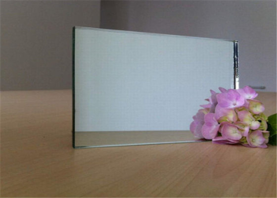 1.1mm-8mm Clear and Colored Mirror Glass Vinyl backed Safety Mirror for Building